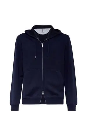 Brunello Cucinelli Long-sleeve Cashmere Hoodie - Black