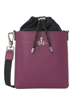 VIVIENNE WESTWOOD Logo Shoulder Bag - Red