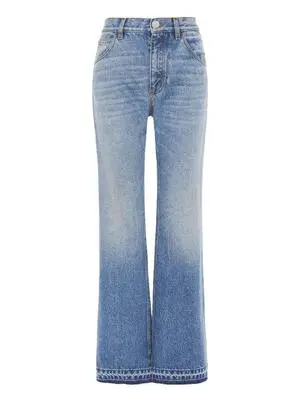 CHLOÉ Chloe Cropped Flare Jeans