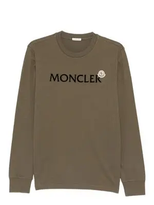 Moncler Logo Patch Crewneck Sweatshirt - No