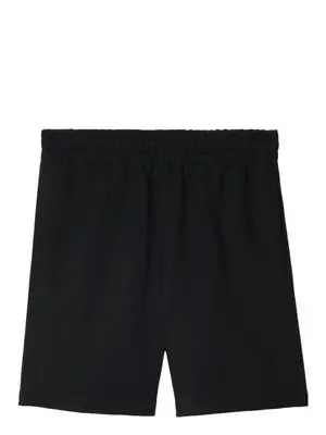 Burberry Burberry Check-Label Track Shorts Black