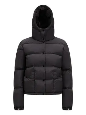 MONCLER Moncler Ebre Logo Embroidered Button-Up Down Jacket