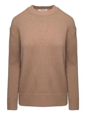 Max Mara Irlanda Wool-cashmere Blend Jumper - Brown