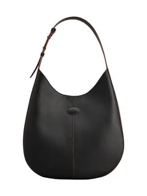 TOD'S Small Hobo Bag - Black