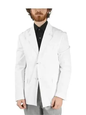 Bottega Veneta Long-sleeved Blazer - White