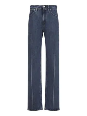 JIL SANDER Wide Leg Jeans - Blue