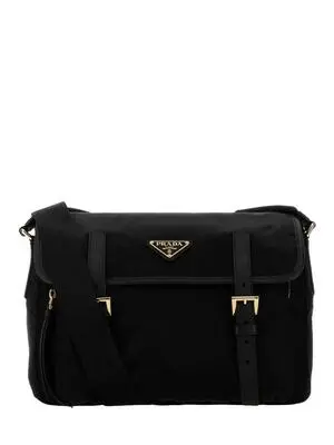 PRADA Prada Flap-Over Shoulder Bag