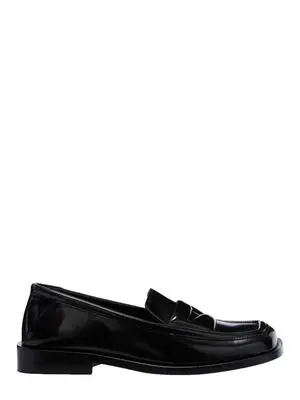 Attico The Amanda College Flat Loafers - Black