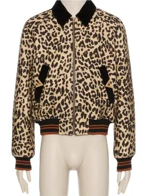 Valentino Garavani Wool Drape Bomber Jacket With Vgold Pockets - Nude