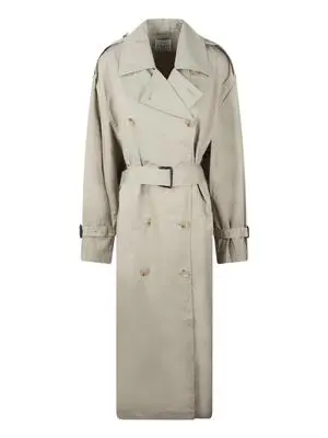 TOTEME Belted Trench Coat - Nude