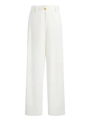 Khaite Gari Tailored Trousers - Chalk