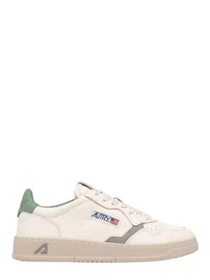 AUTRY Perforated Low-top Sneakers - White