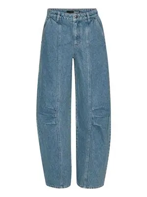 ROTATE BY BIRGER CHRISTENSEN ROTATE Panelled Denim Trousers