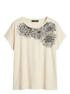 MAX MARA Weekend Max Mara Floral Print T-Shirt