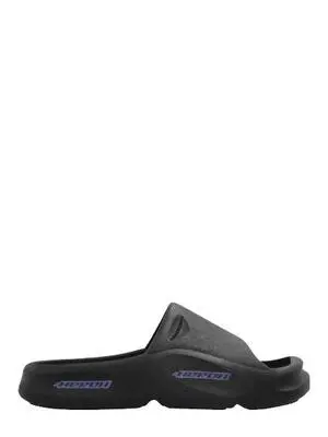 Heron Preston Square Toe Slip-on Slides - Black