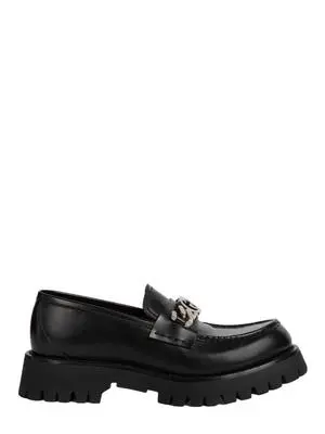 GUCCI Gucci GG Chain Embellished Platform Loafers