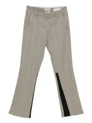 GALLERY DEPT. Plaid Trousers With Color Blocking - Gray