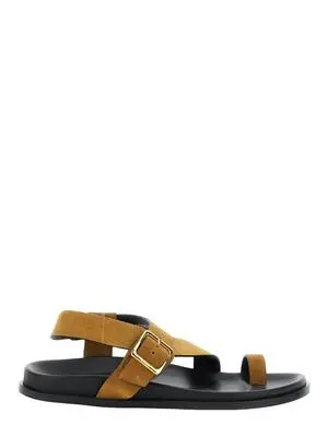ALOHAS Siren Leather Sandals - Brown