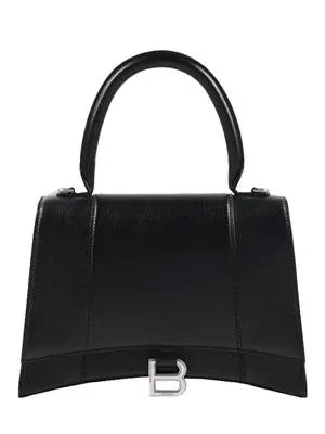 Balenciaga Hourglass Top Handle Bag - Black