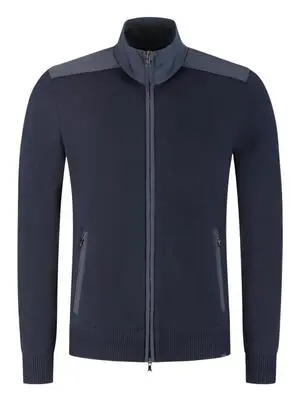 PAUL  SHARK Paul & Shark Zip-up Cardigan - Blue
