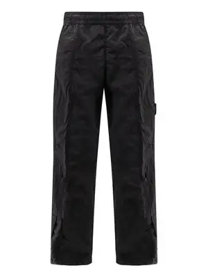 Stone Island Nylon Cargo Trousers - Black