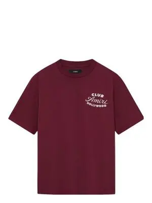 Amiri Club Tee - Wine
