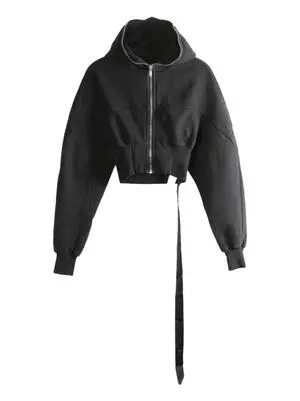 Rick Owens Collage Gimp Hoodie - Black