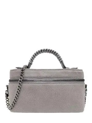 Stella McCartney Falabella Vanity Zipped Crossbody Bag - Gray