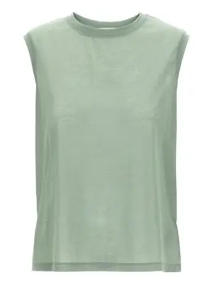 Victoria Beckham Crewneck Tank Top - Gray