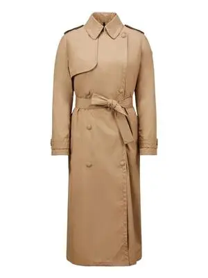 Moncler Moncler Barbetane Down Trench Coat Camel/beige