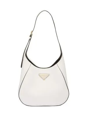 Prada One Handle And One Shoulder Bag - White / Black
