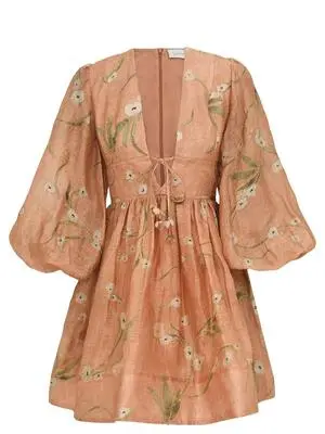 ZIMMERMANN Zimmermann Illuminate Drawn Mini Dress