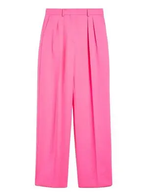 Sportmax Belt-loop Tailored Pants - Pink