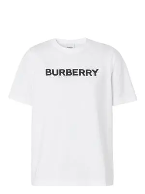 Burberry Burberry Logo Printed Crewneck T-Shirt No