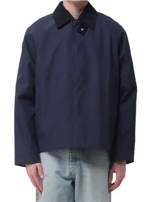 SUNFLOWER Long-sleeved Straight-hem Jacket - Black