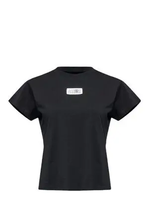 MAISON MARGIELA Short-sleeve Crewneck T-shirt - Black