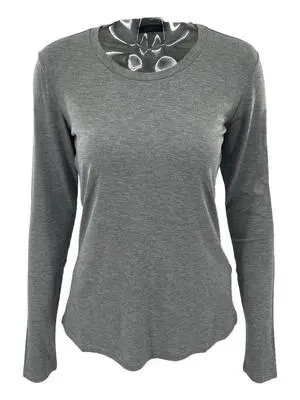 Max Mara Long-sleeved T-shirt - Gray