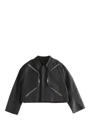 Rick Owens Rick Owens Heizer Mac Jacket With Zip Detail No