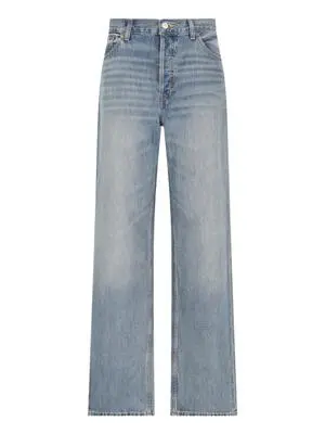 RE/DONE Re/Done Mid-Waist Straight Leg Jeans