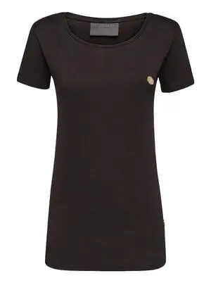Philipp Plein Logo Detail T-shirt - Black