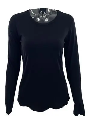 Max Mara Long-sleeved T-shirt - Black