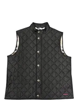 Burberry Quilted Vest - Black