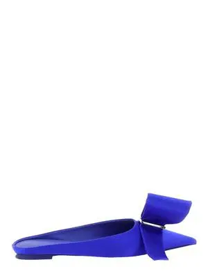 SALVATORE FERRAGAMO Salvatore Ferragamo Pointed Toe Single Bow Muller Flat
