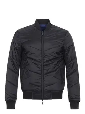 Emporio Armani Long-sleeve Baseball Jacket - Black