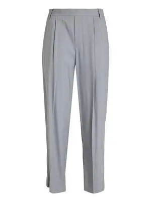Vince Straight-leg Cropped Trousers - Gray