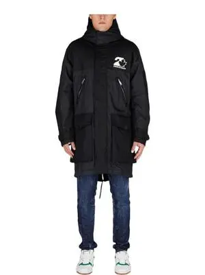 DSQUARED2 Dsquared2 D2 Leaf Hooded Parka