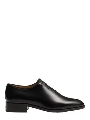 Valentino Garavani Pas Des Dieux Oxford In Leather - Black