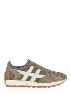 Hogan H671 Side Logo Patch Sneakers - Brown