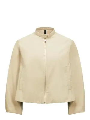 Moncler Gruissan Zip-up Jacket - Cream
