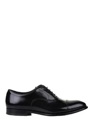 DOUCAL'S Lace Up Oxford Shoes - Black